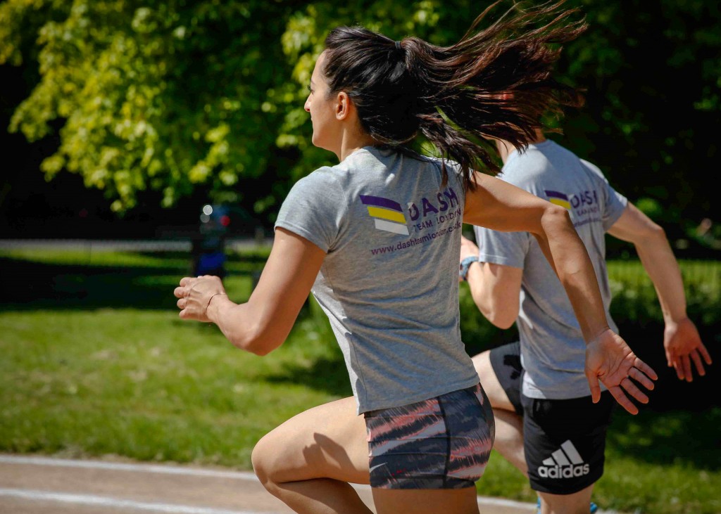 London Marathon Prep - Running Arms - Dash Sprint Club